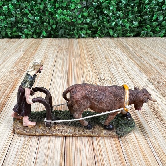 Bethlehem Village | Holiday | Nativity Scene Resin Figurine Man With ...